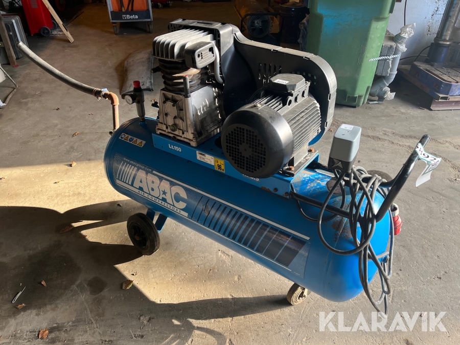 Kompressorer Abac B4900-150, Viborg, Klaravik auktioner