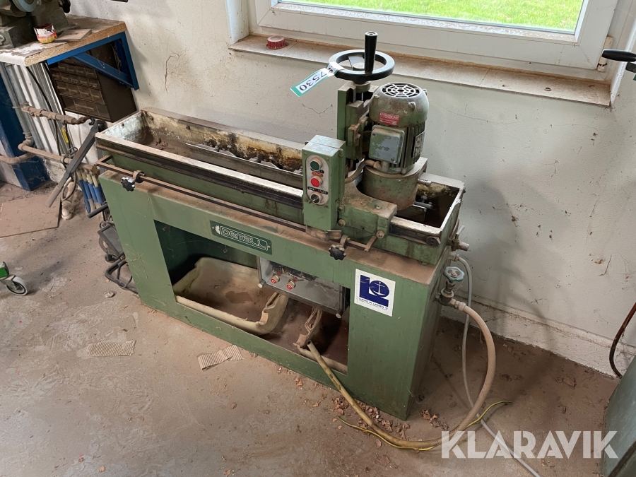 Slibemaskine til høvlejern Demall, Næstved, Klaravik auktion