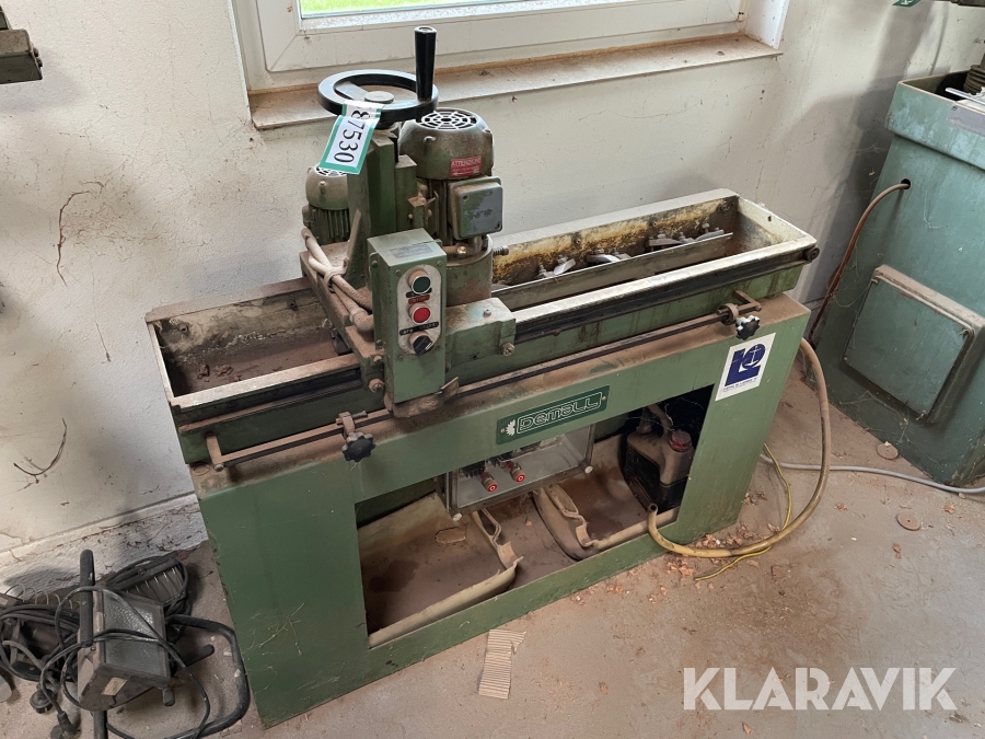 Slibemaskine til høvlejern Demall, Næstved, Klaravik auktion