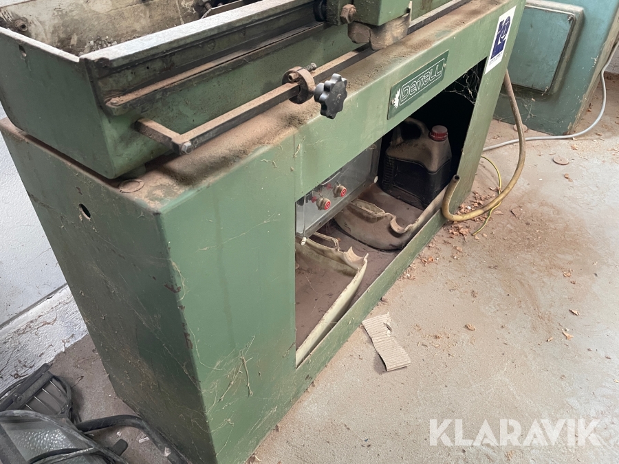 Slibemaskine til høvlejern Demall, Næstved, Klaravik auktion
