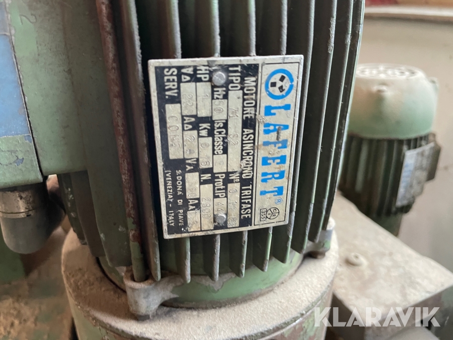 Slibemaskine til høvlejern Demall, Næstved, Klaravik auktion