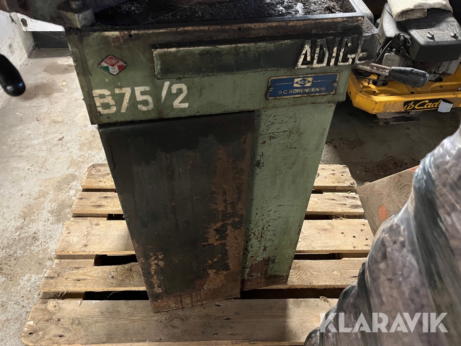 Jernsav Shell 23 B75, Frederikshavn, Klaravik auktioner