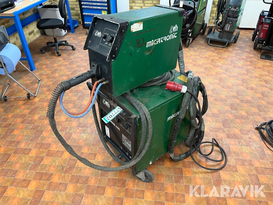 MIG/MAG / Co2 Svejsemaskine Migatronic Migman 445, Mariagerf