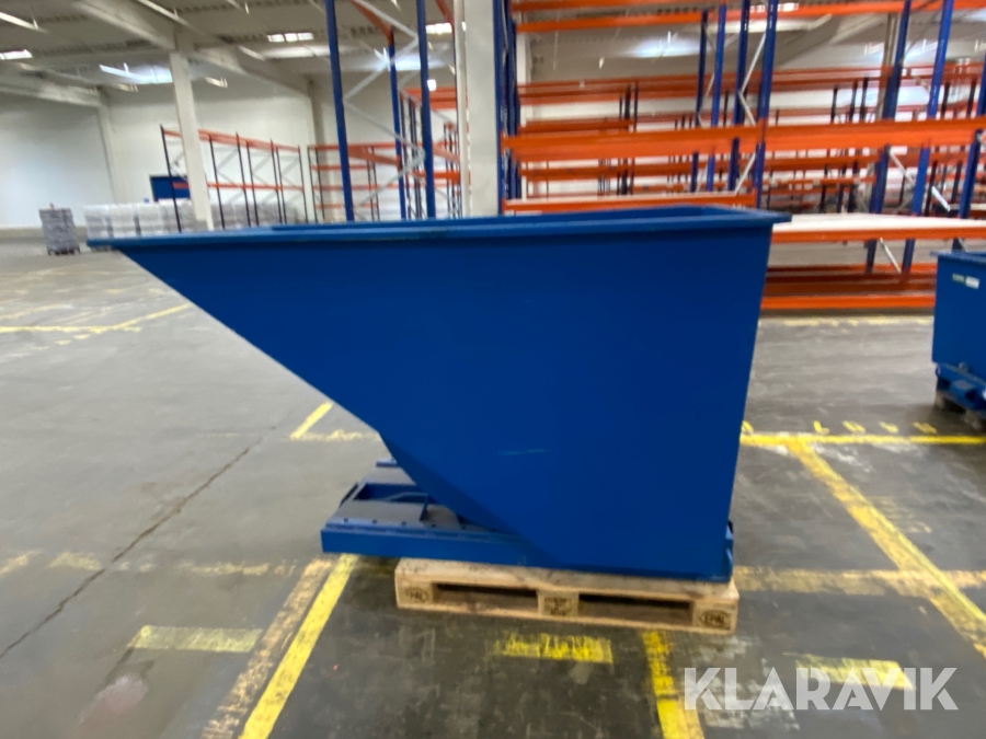Tipcontainer AJ 1600 liters, Greve, Klaravik auktioner