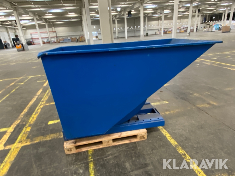 Tipcontainer AJ 1600 liters, Greve, Klaravik auktioner