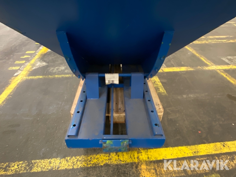 Tipcontainer AJ 1600 liters, Greve, Klaravik auktioner