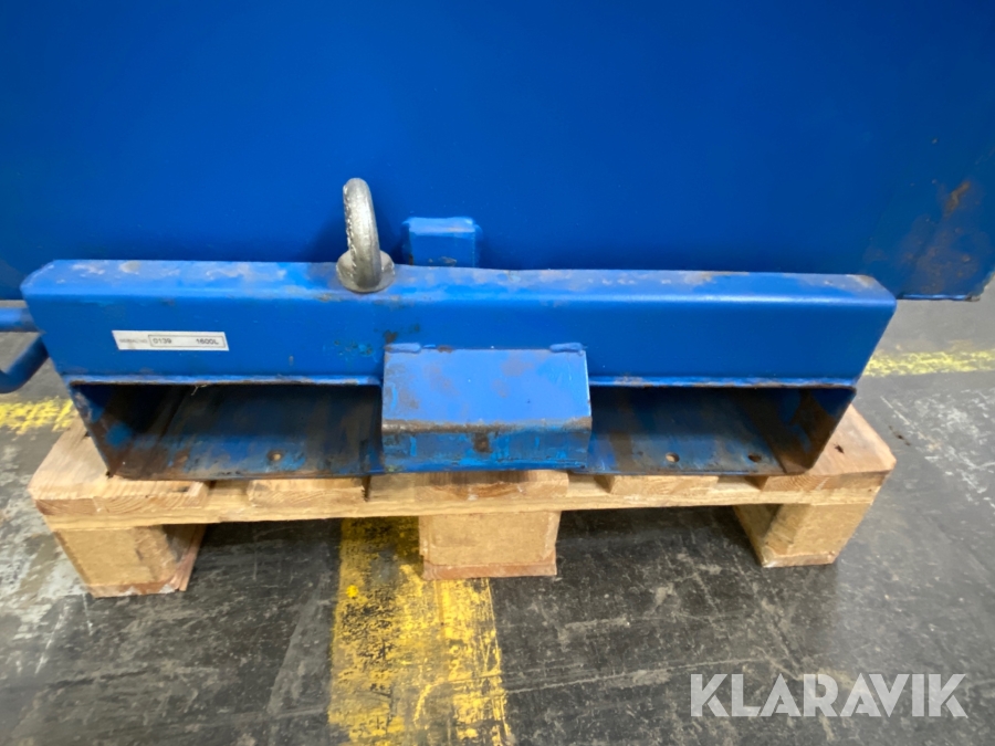 Tipcontainer AJ 1600 liters, Greve, Klaravik auktioner