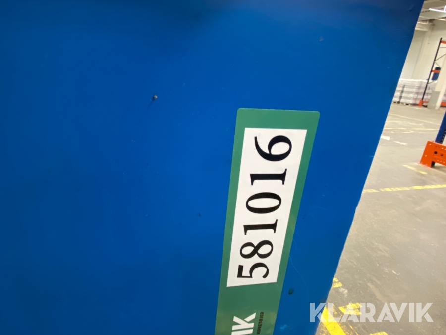 Tipcontainer AJ 1600 liters, Greve, Klaravik auktioner