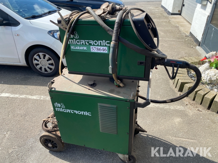Svejsemaskiner MigaTronic MIG 445, Sønderborg, Klaravik aukt