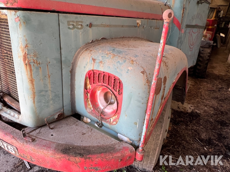 Veteranlastbil Scania 55, Morsø, Klaravik auktioner