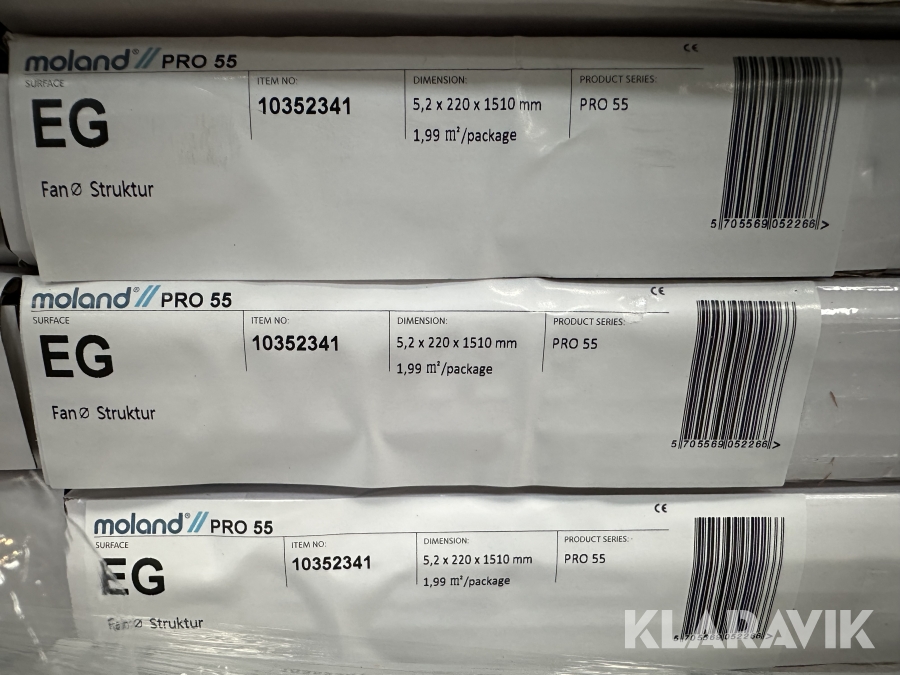 Moland Pro 55 Fanø, Skive, Klaravik auktioner