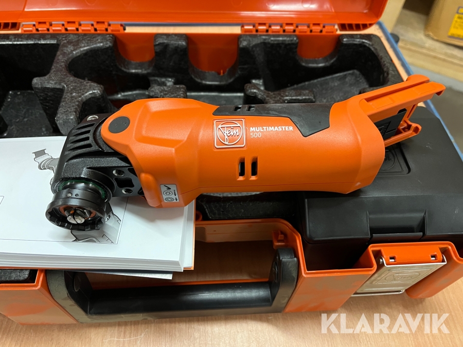 Multicutter Fein MultiMaster MM 500 Plus, Rebild, Klaravik a