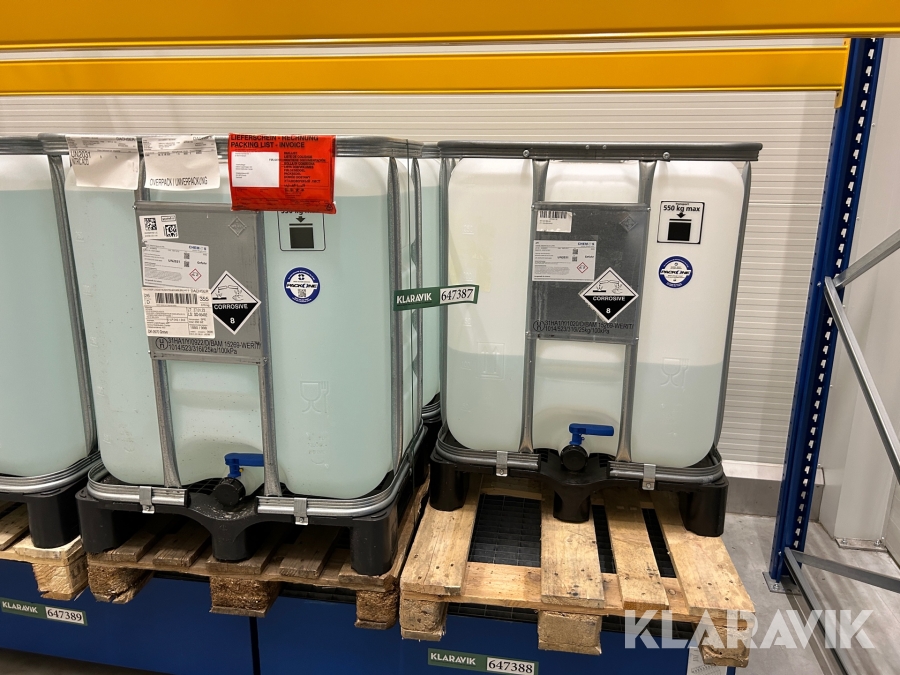 Salpetersyre 4.75% Chemos, Køge, Klaravik auktioner