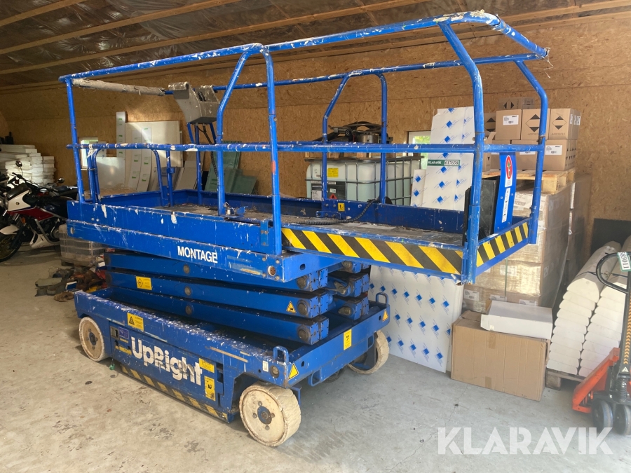 Sakselift Upright X26n, Ikast-Brande, Klaravik auktioner