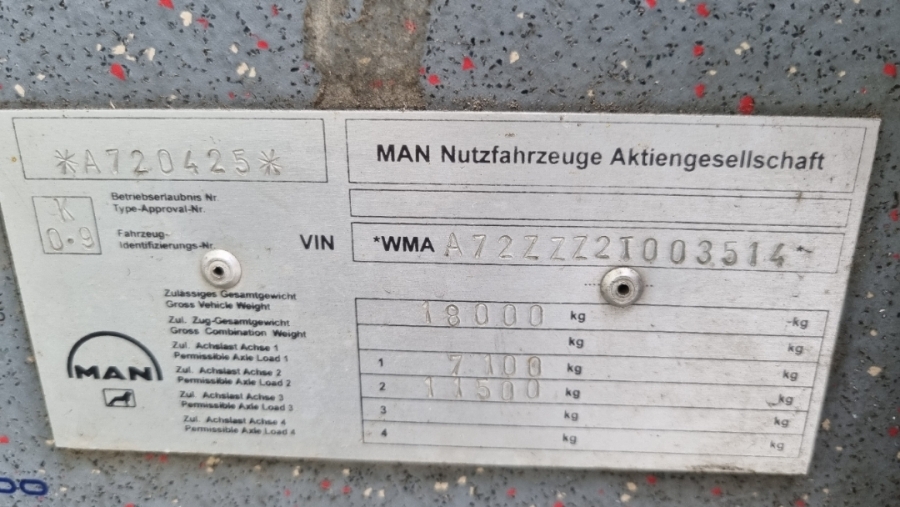 MAN SU 313 / Lion Classic, Hillerød, Klaravik auktioner