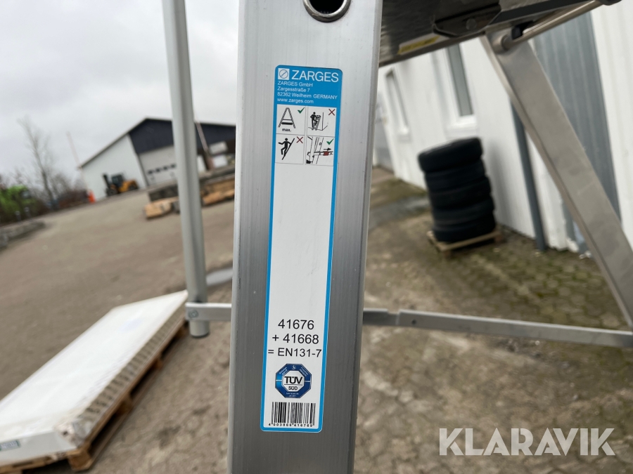 Stige Zarges 41676, Rebild, Klaravik auktioner