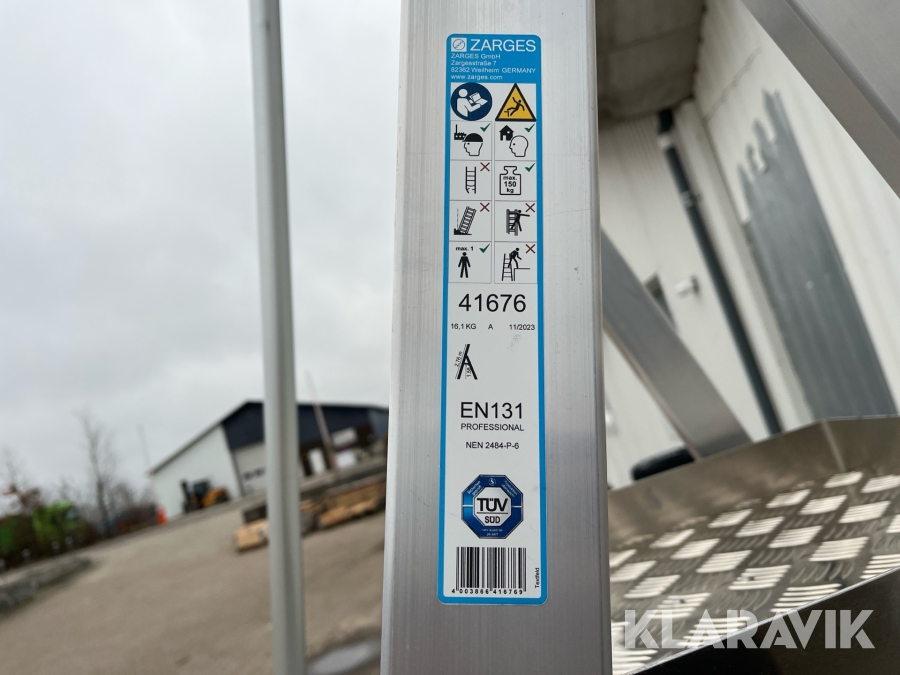 Stige Zarges 41676, Rebild, Klaravik auktioner