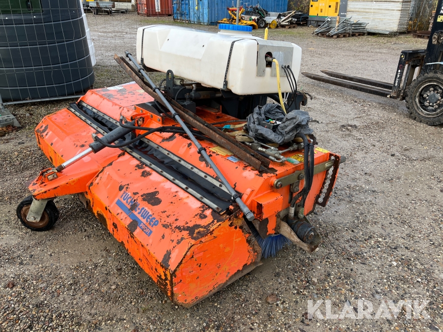 Kost med vand og opsamler Tuchel-sweep Profi 600, Holbæk, Kl