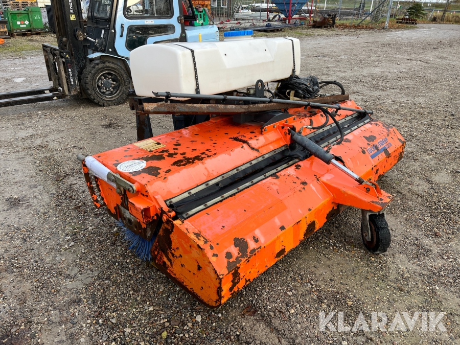 Kost med vand og opsamler Tuchel-sweep Profi 600, Holbæk, Kl