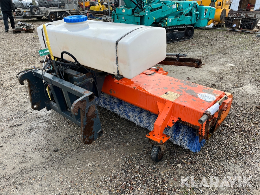 Kost med vand og opsamler Tuchel-sweep Profi 600, Holbæk, Kl