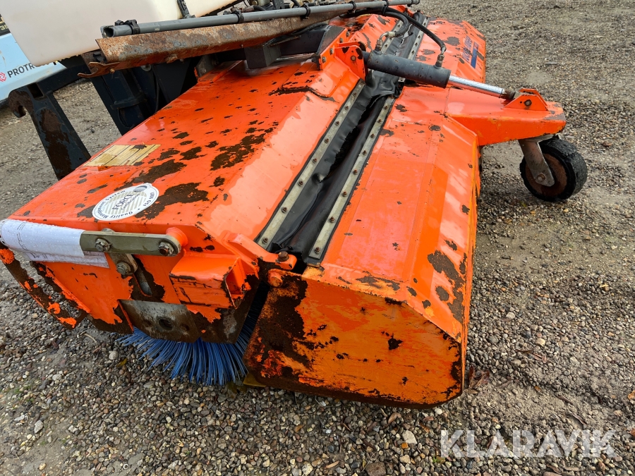 Kost med vand og opsamler Tuchel-sweep Profi 600, Holbæk, Kl