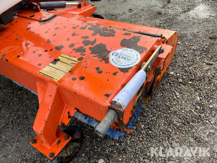 Kost med vand og opsamler Tuchel-sweep Profi 600, Holbæk, Kl