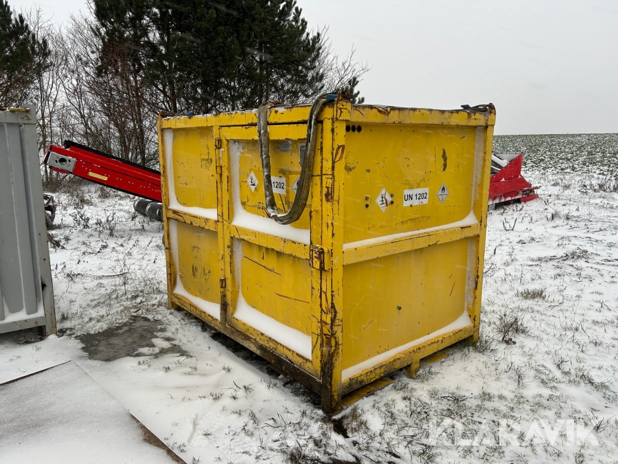 Miljøcontainer med tank Roug 1500L, Vordingborg, Klaravik au