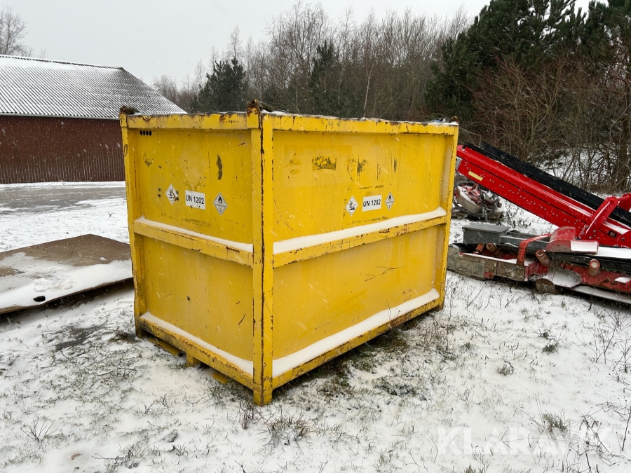 Miljøcontainer med tank Roug 1500L, Vordingborg, Klaravik au