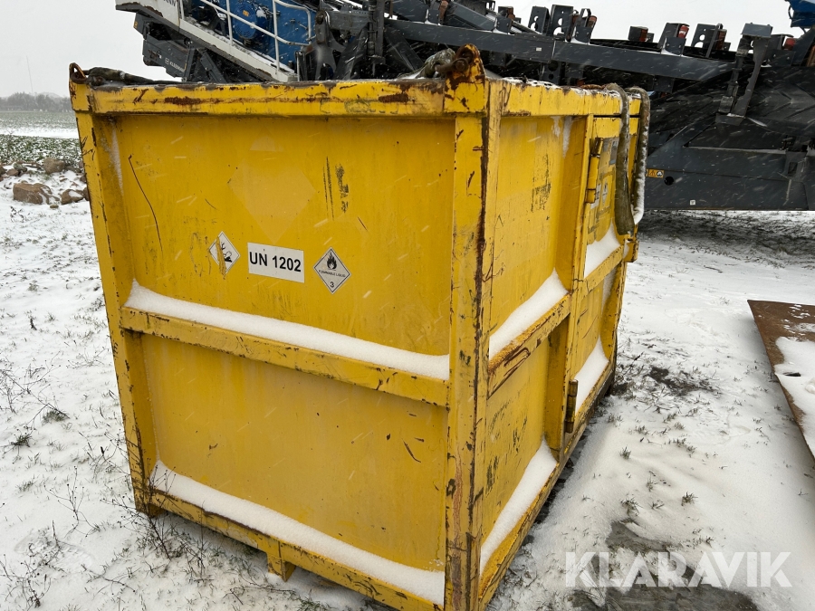 Miljøcontainer med tank Roug 1500L, Vordingborg, Klaravik au