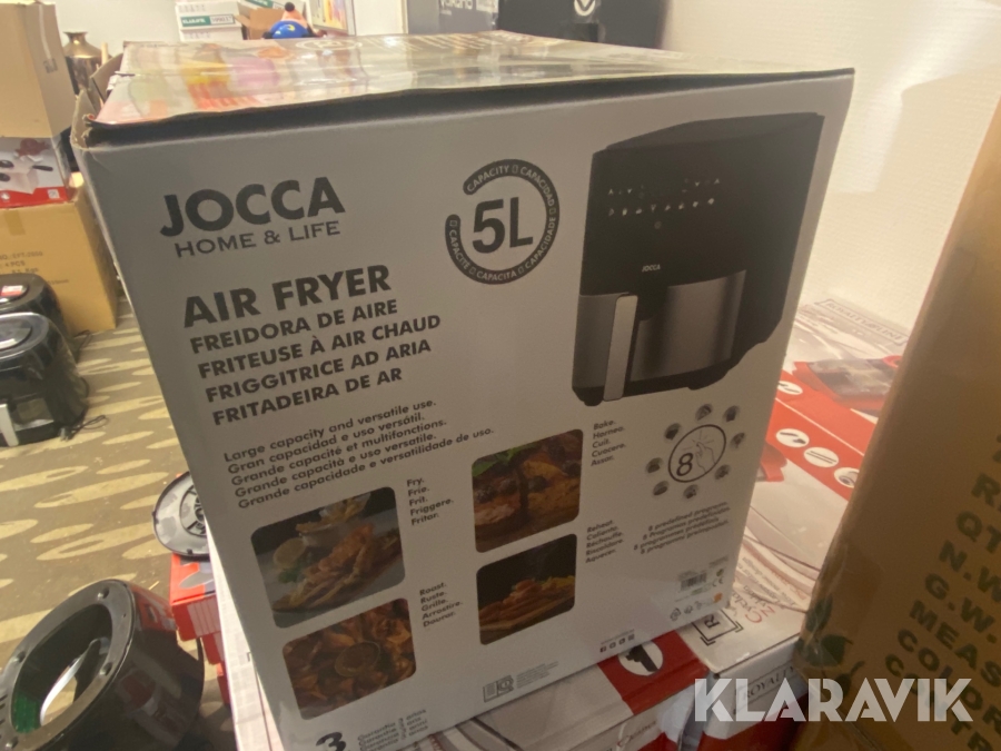 Airfryer Jocca, Køge, Klaravik auktioner