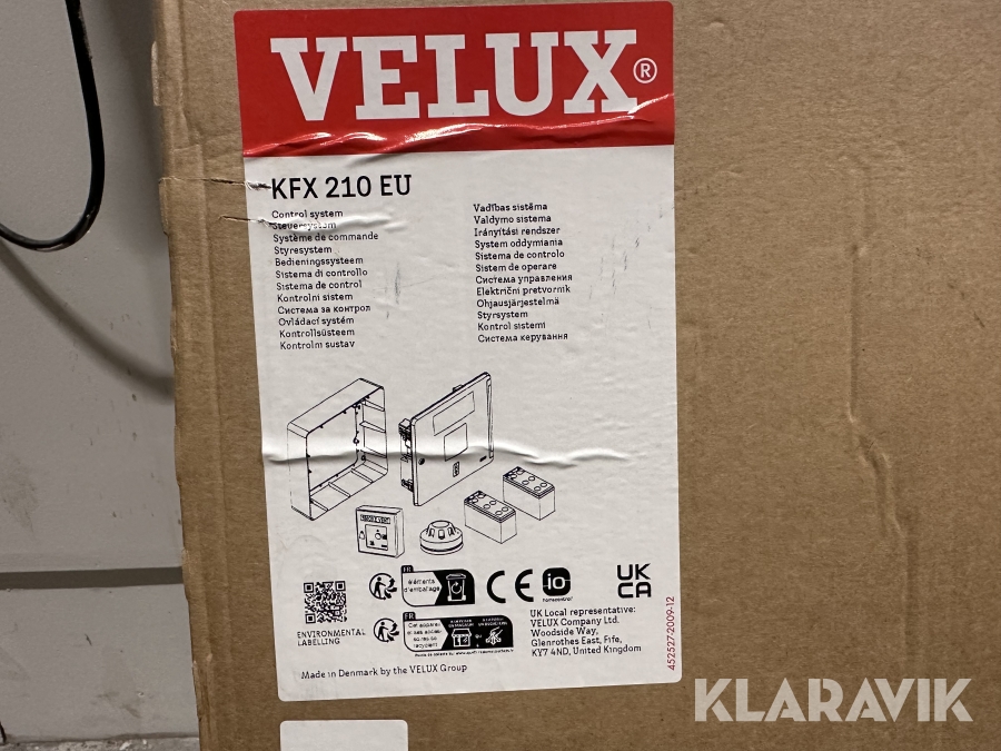 velux KFX 210 velux KFX 210, Svendborg, Klaravik auktioner