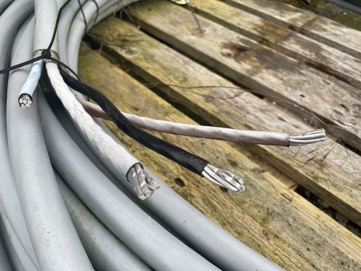 Kraftkabel (ca 18 m)