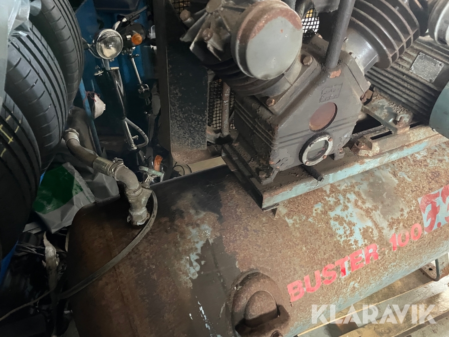 Kompressor Ff Luft Buster 100, Varde, Klaravik auktioner