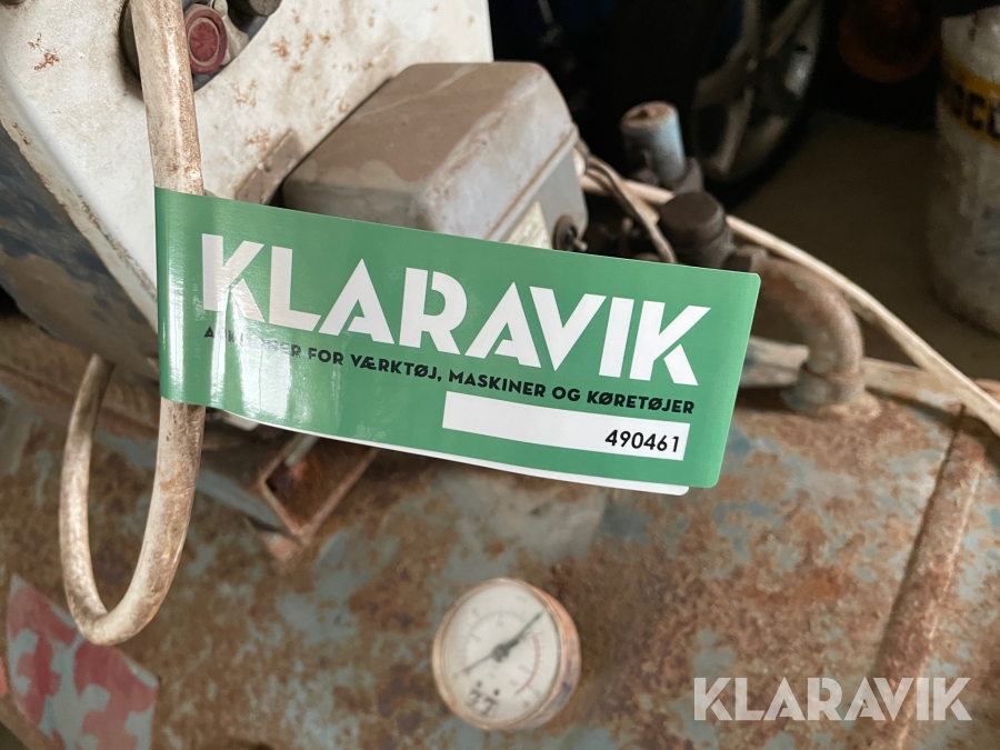 Kompressor Ff Luft Buster 100, Varde, Klaravik auktioner