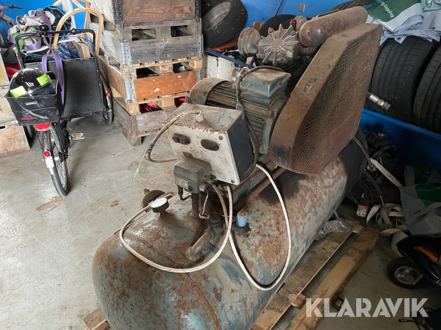 Kompressor Ff Luft Buster 100, Varde, Klaravik auktioner
