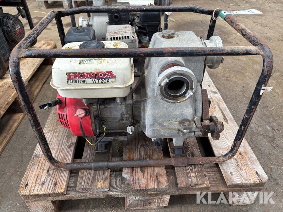 Pumper 2 styk. Honda WT20X & WB20XT, Kalundborg, Klaravik a