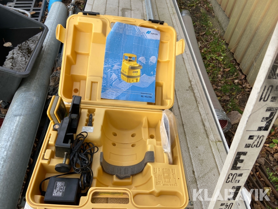 Lasermåler Topcon Rl-ha, Roskilde, Klaravik auktioner