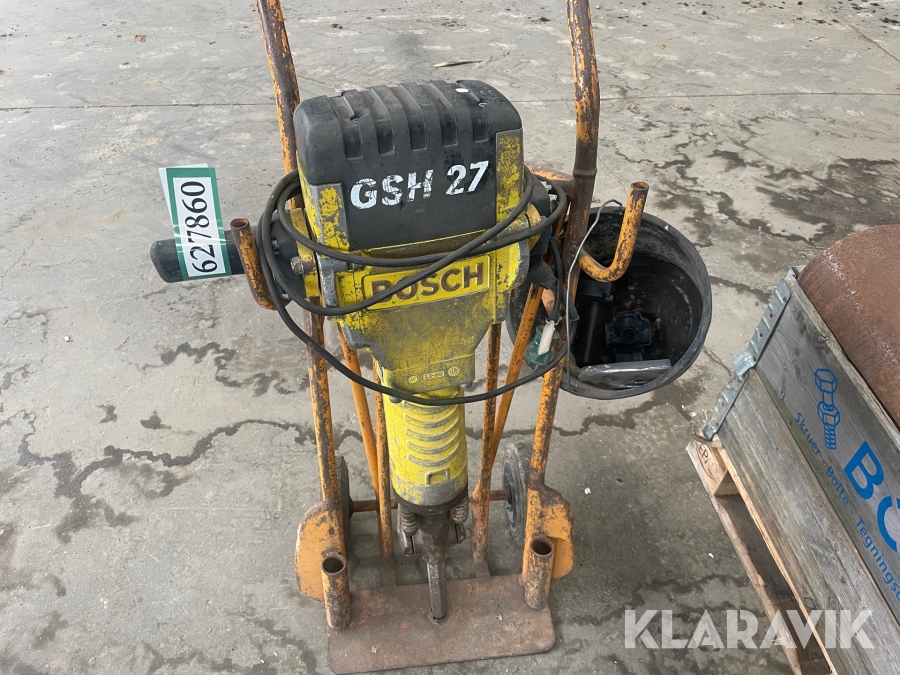 Slaghammer Bosch GSH 27 VC, Aarhus, Klaravik auktioner