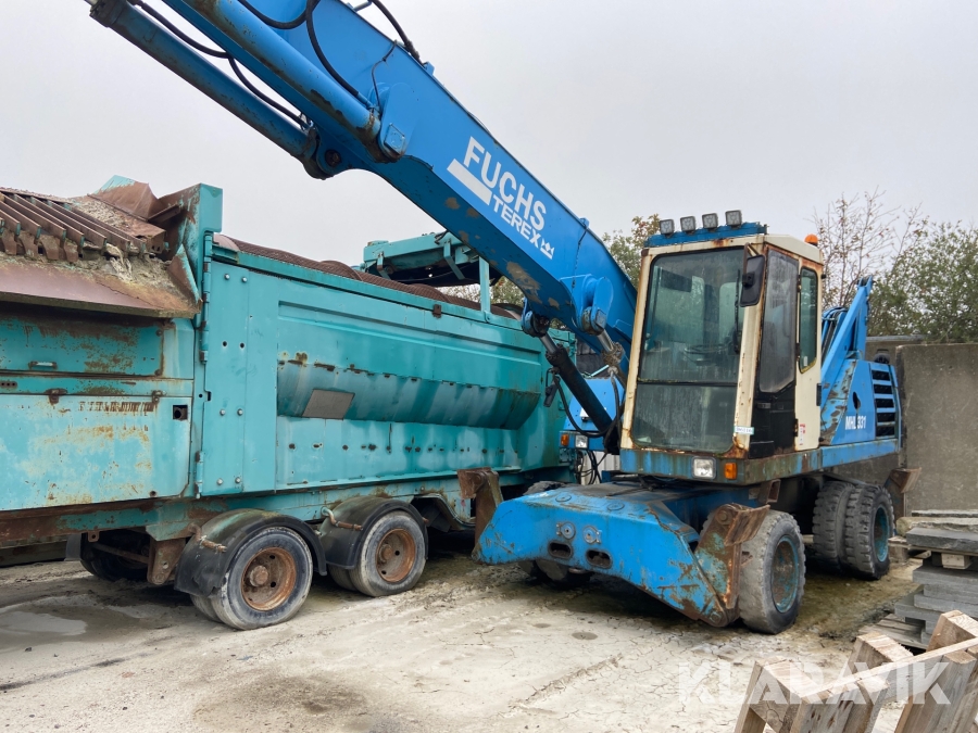 Gravemaskine Fuchs Mhl 331, Hvidovre, Klaravik auktioner