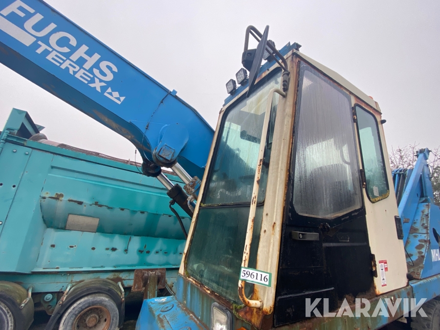 Gravemaskine Fuchs Mhl 331, Hvidovre, Klaravik auktioner