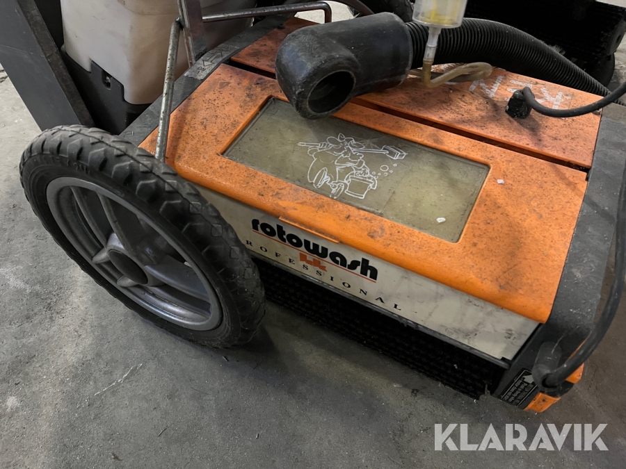 Gulv-Rulletrappe-vasker Rotowash Professional, Favrskov, Kla