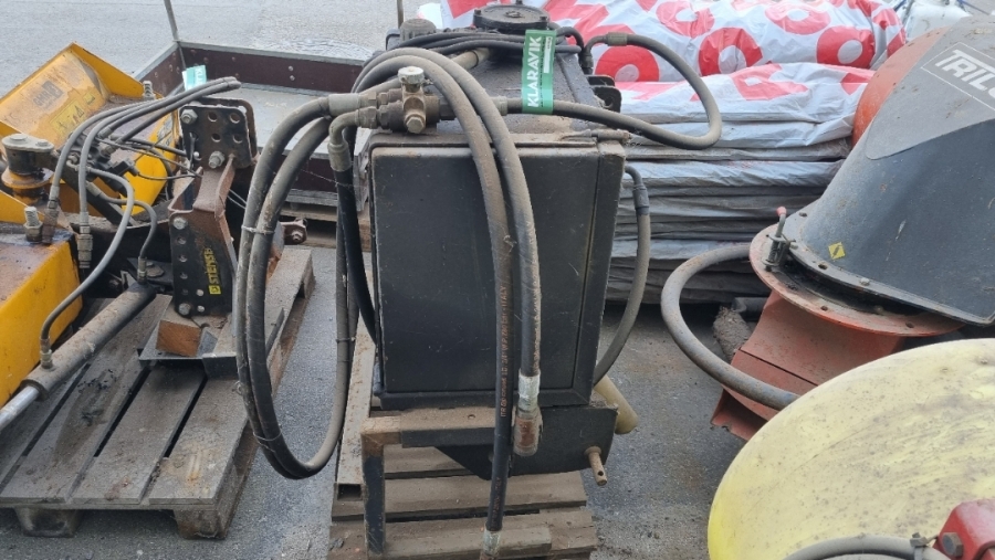 Hydraulik tank med pto