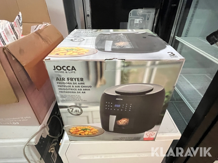 Airfryer Jocca 7.4 liters, Køge, Klaravik auktioner