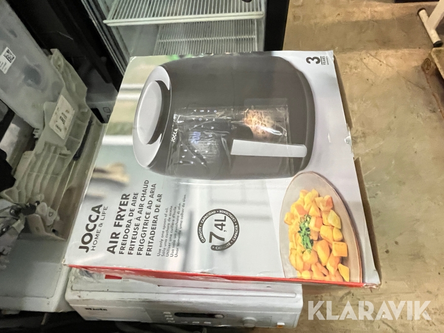 Airfryer Jocca 7.4 liters, Køge, Klaravik auktioner