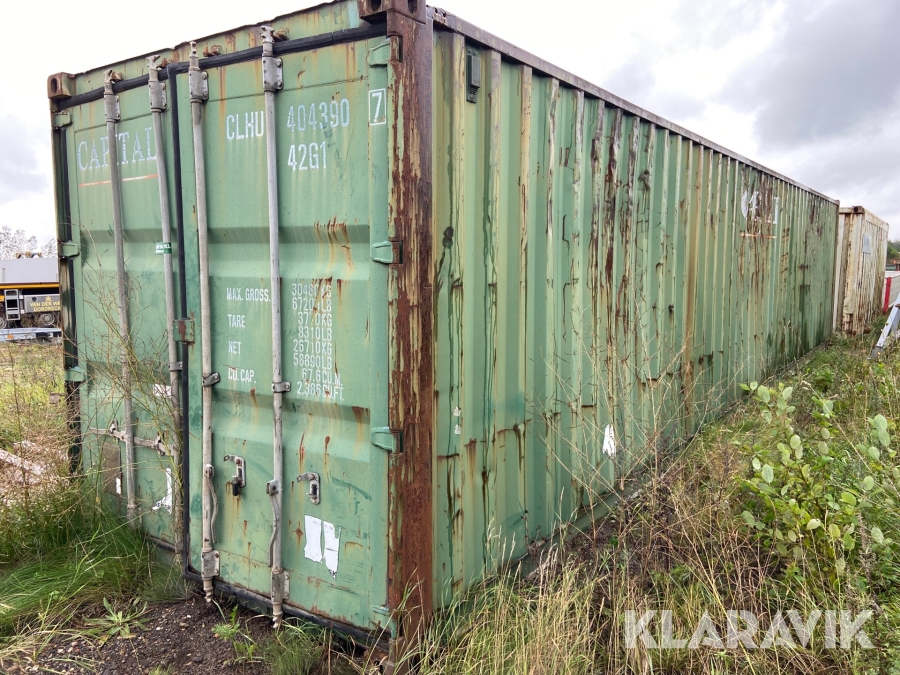 40 fod Container, Ringkøbing-Skjern, Klaravik auktioner