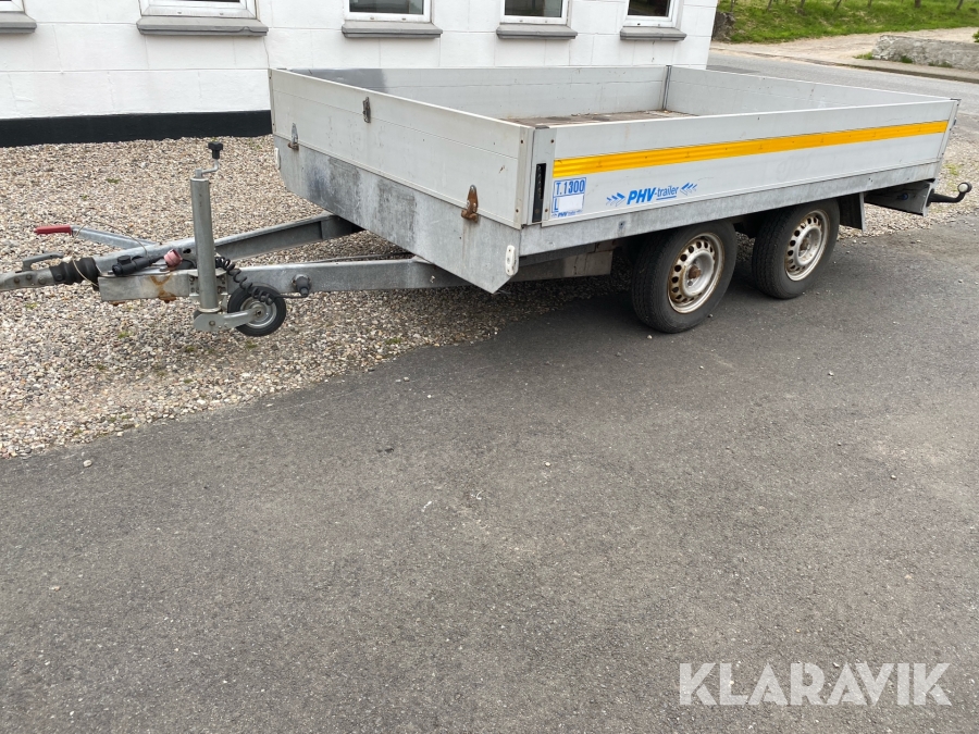 Anhængere til personbiler PHV TRAILER 1300 kg total, Sønderb