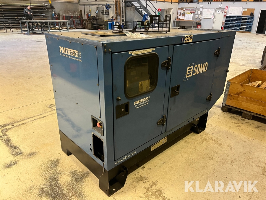 Generator SDMO J33 version IV, Randers, Klaravik auktioner