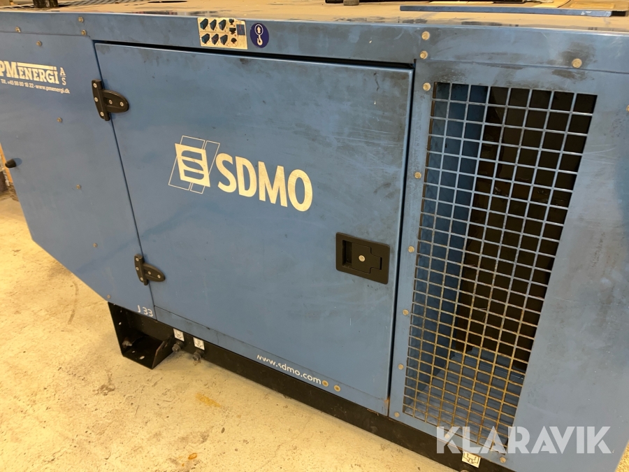 Generator SDMO J33 version IV, Randers, Klaravik auktioner