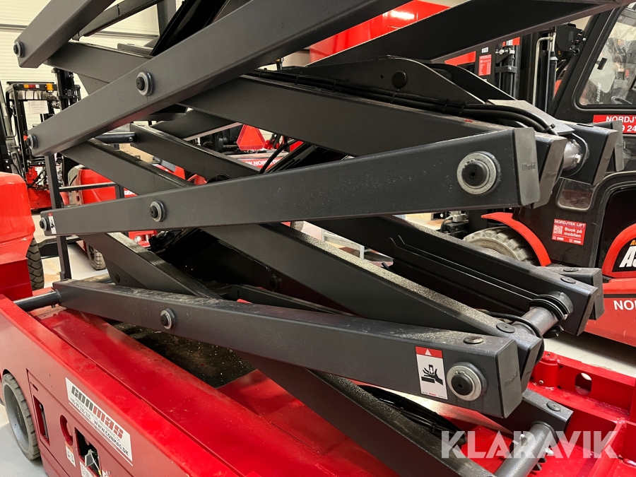Saxlift Mantall XE140W+, Hjørring, Klaravik auktioner