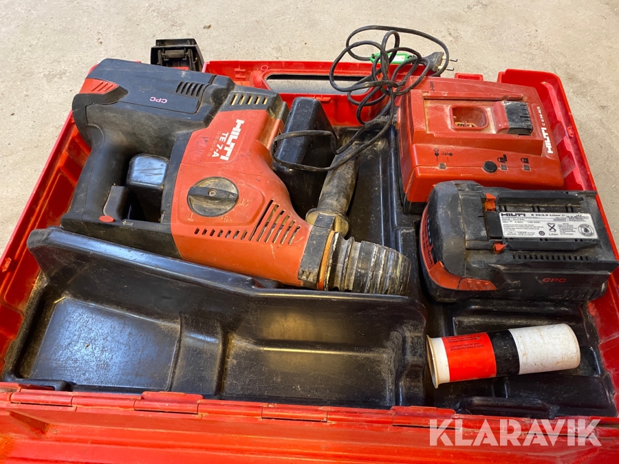 Boremaskine Hilti Te 7-a, Ikast-Brande, Klaravik auktioner